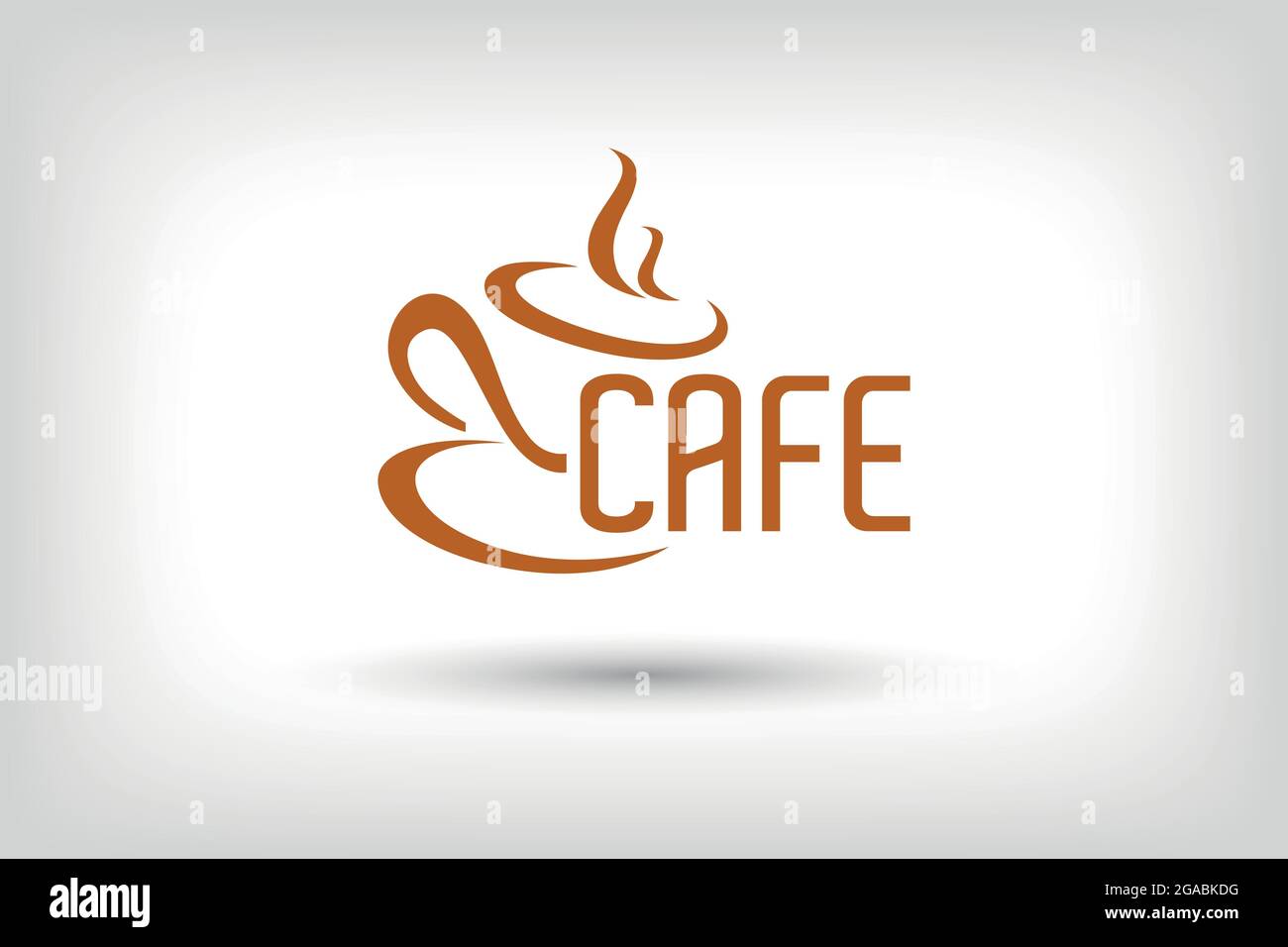 Cafe Icon Logo, Logo Design, Vector Icon Design. Logo design for cafes ...