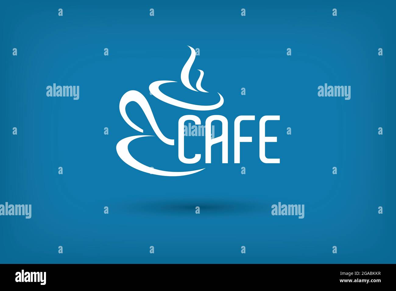 Cafe Icon Logo, Logo Design, Vector Icon Design. Logo design for cafes ...
