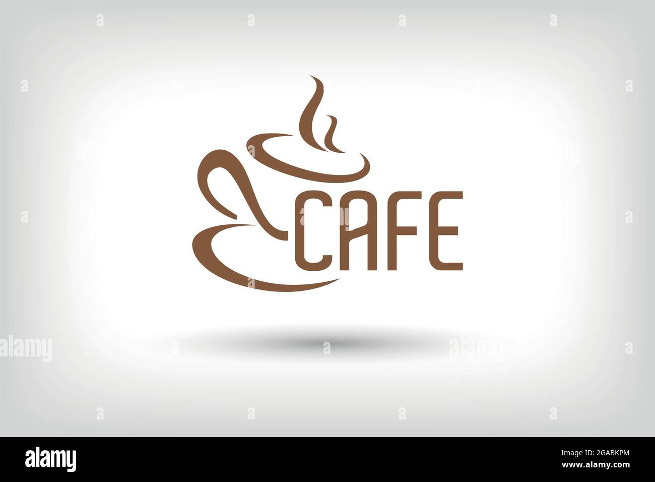 Cafe Icon Logo, Logo Design, Vector Icon Design. Logo design for cafes ...