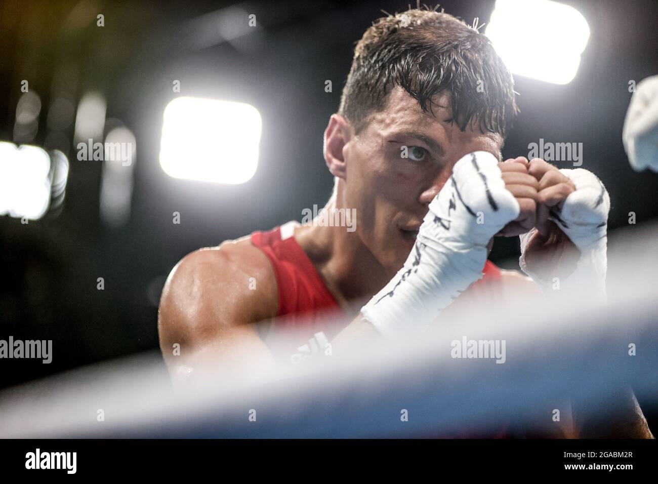 Tokyo, Japan. 30th July, 2021. Pat McCormack of Great Britain competes ...