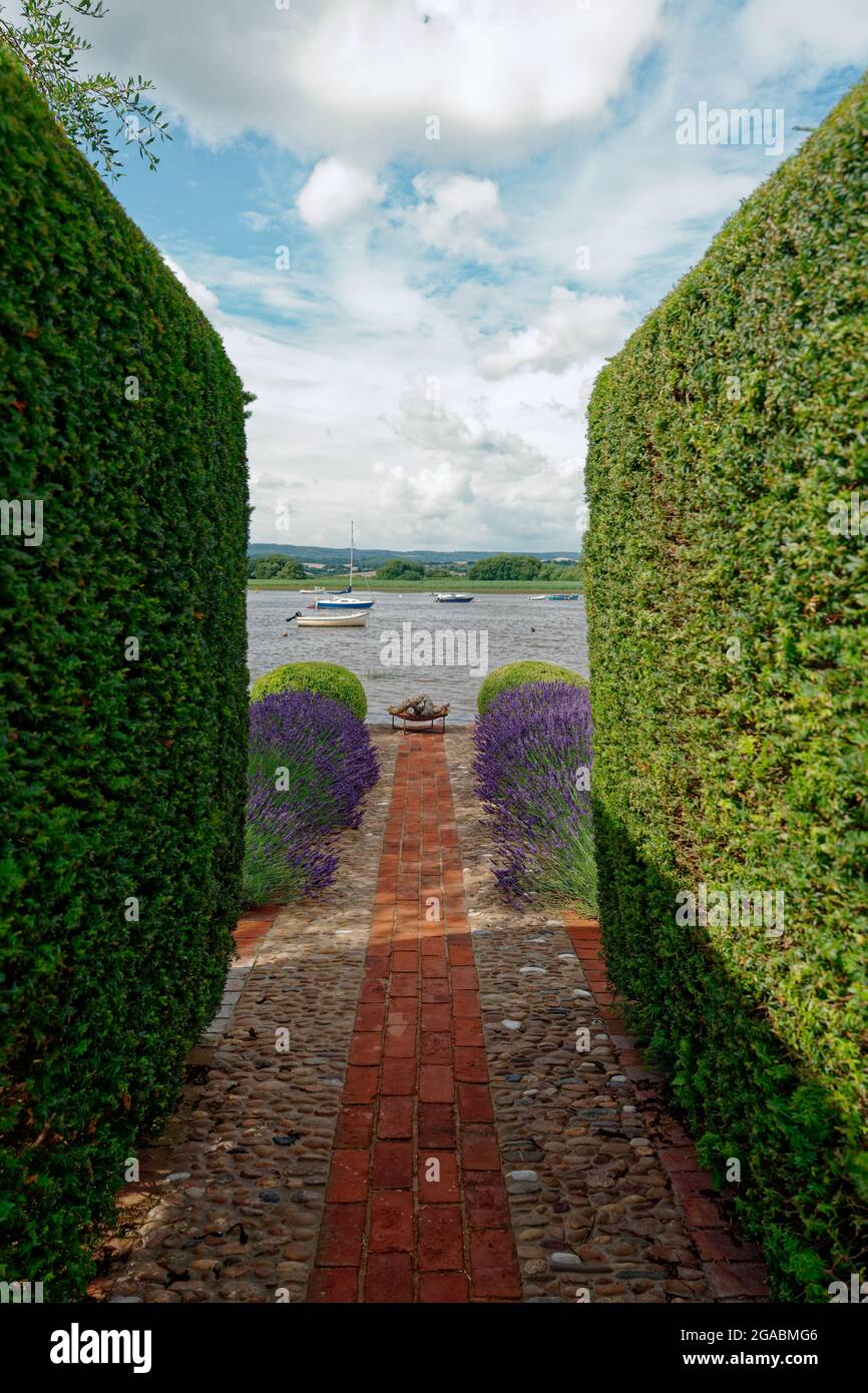 View of River Exe in Topsham, South Devon Stock Photo - Alamy