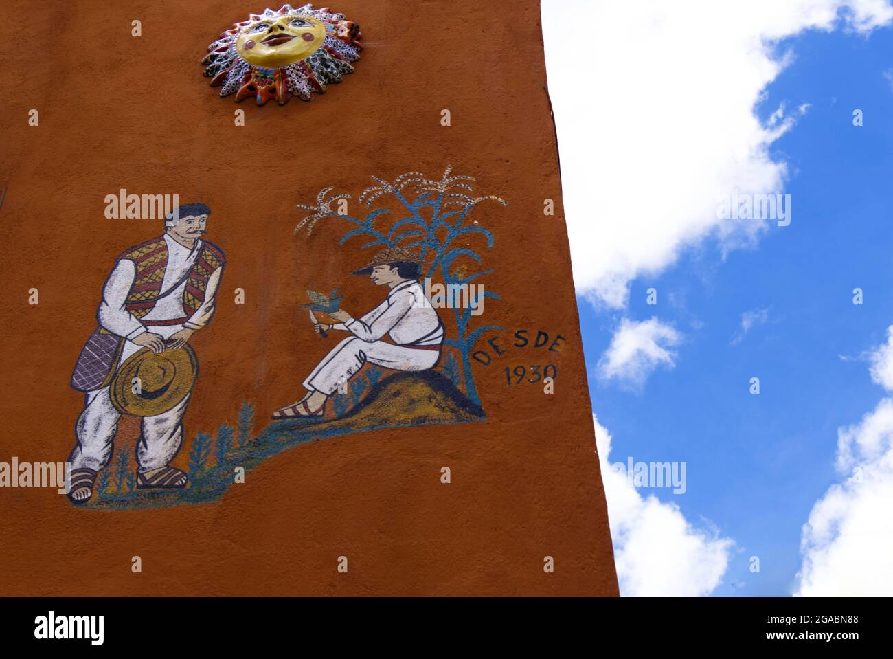 Mural san miguel de allende hi-res stock photography and images - Alamy