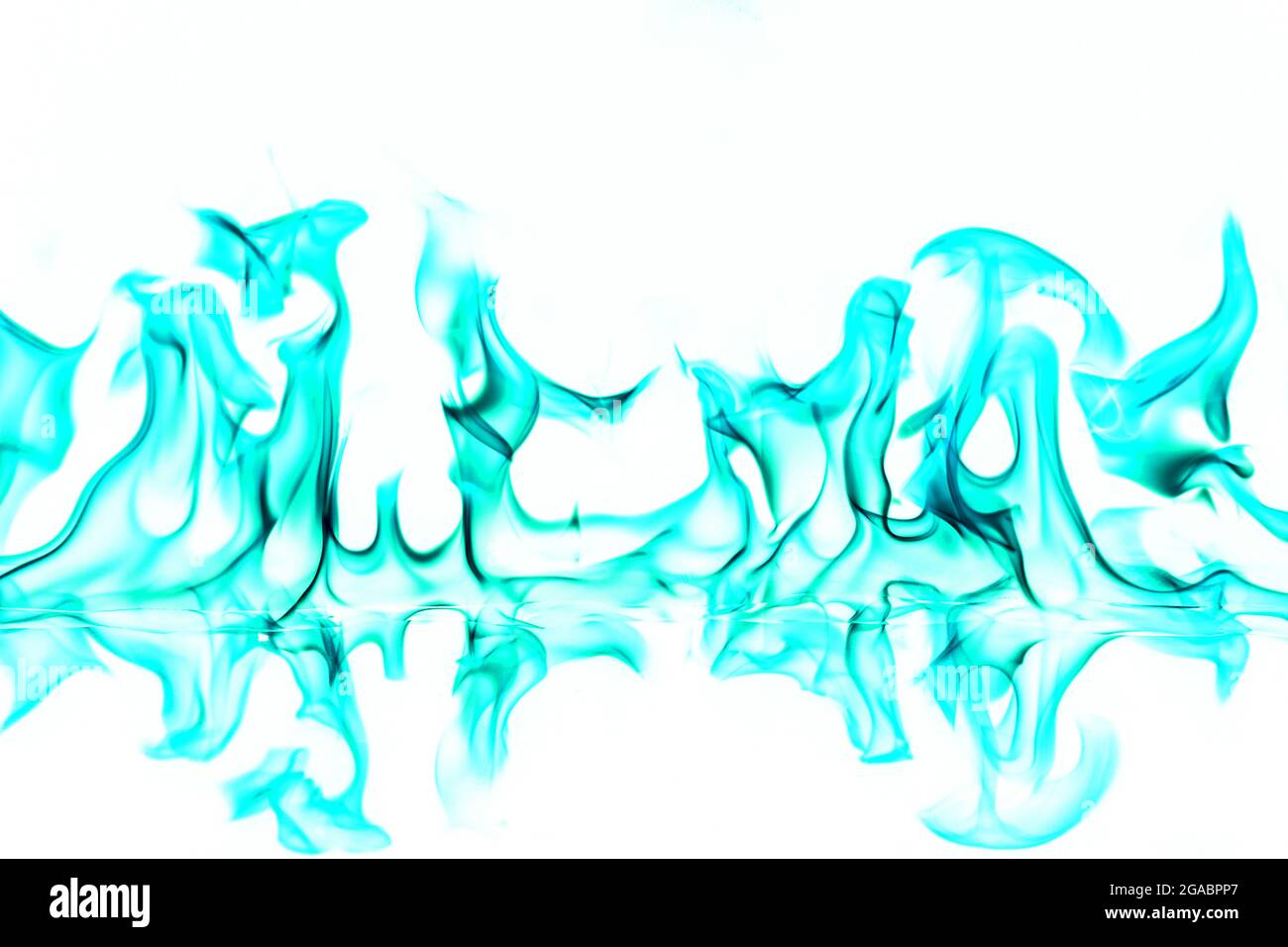 Abstract color of fire flames revert on white blackground Stock Photo ...