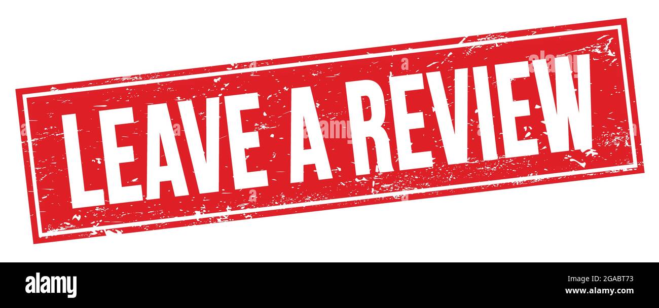 Leave a review word hi-res stock photography and images - Alamy