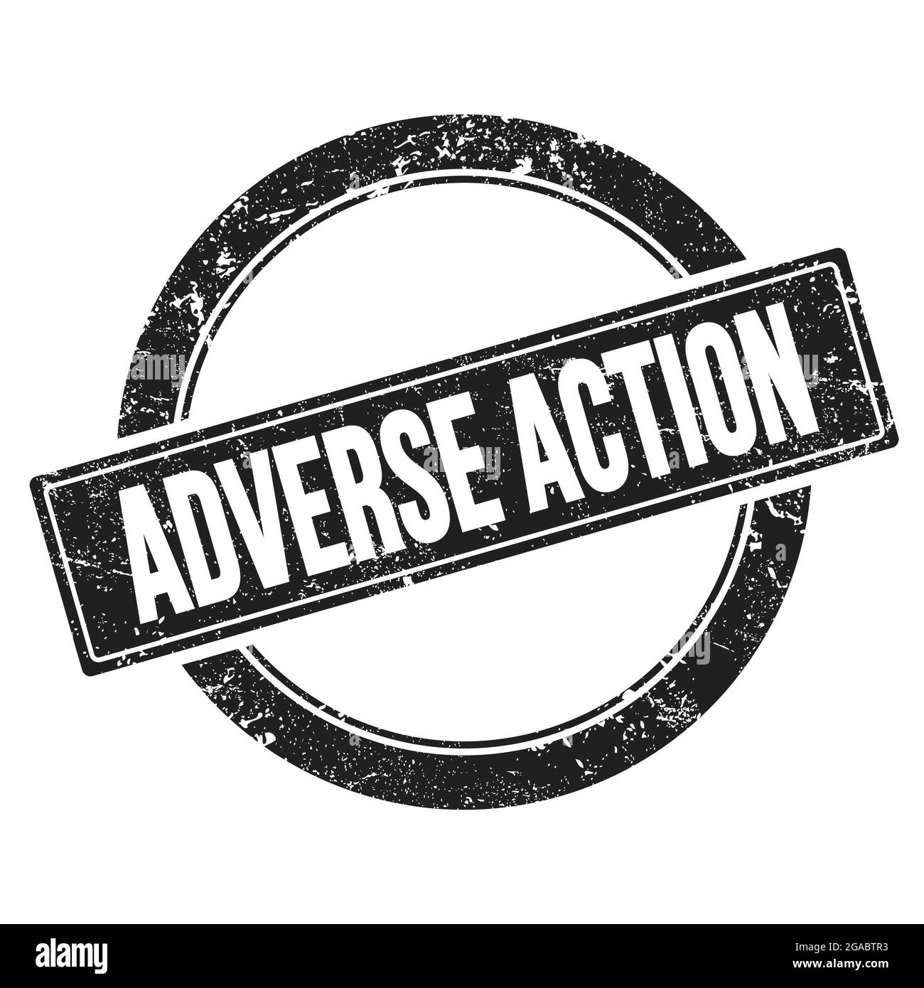 Adverse action stamp hi-res stock photography and images - Alamy