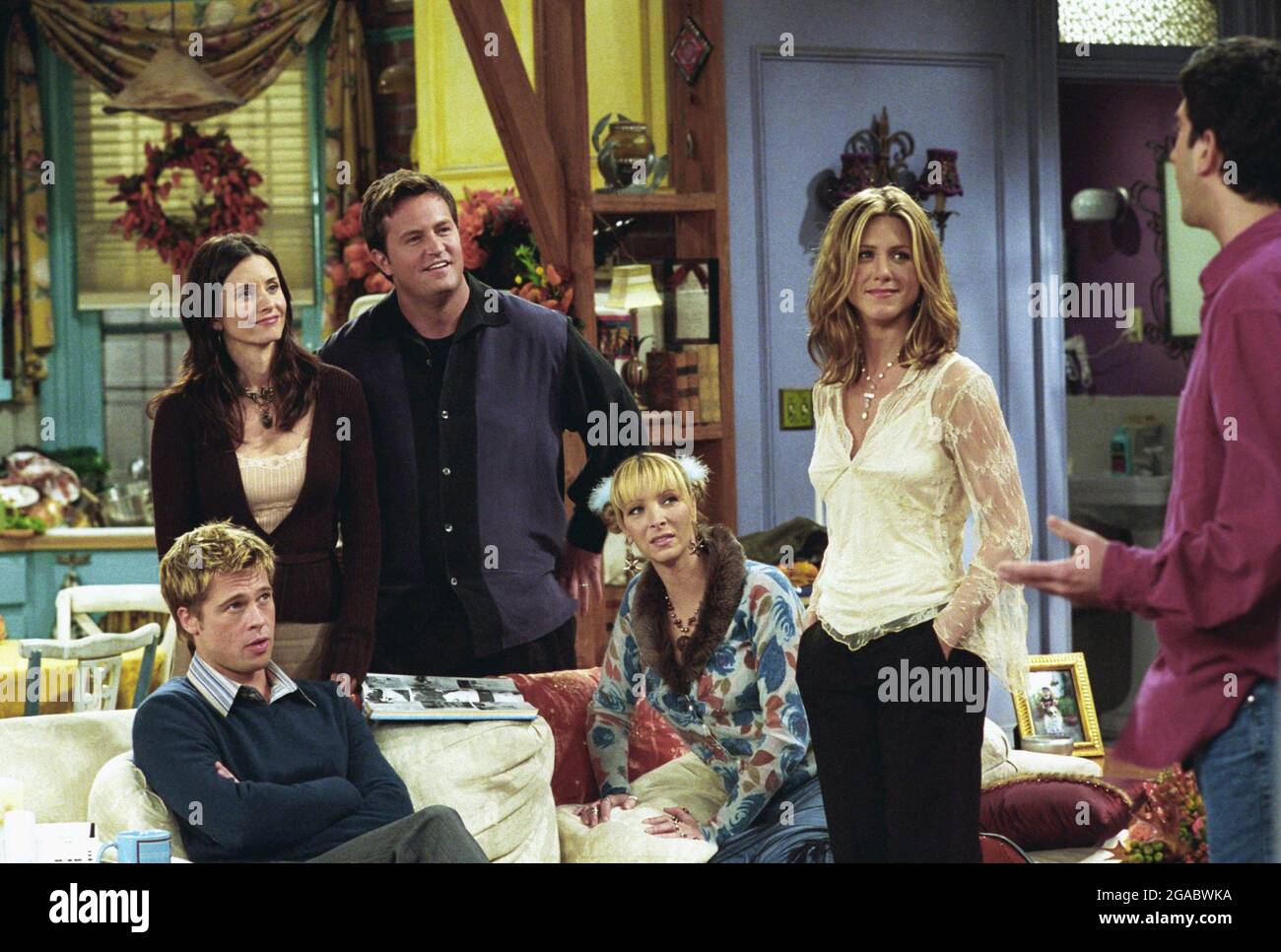 Brad pitt courteney cox hi-res stock photography and images - Alamy