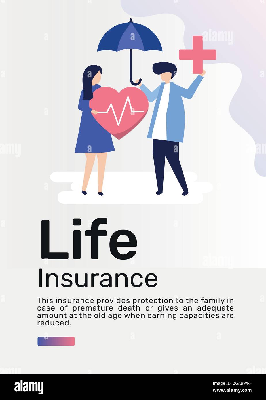 Insurance Poster Stock Vector Images - Alamy