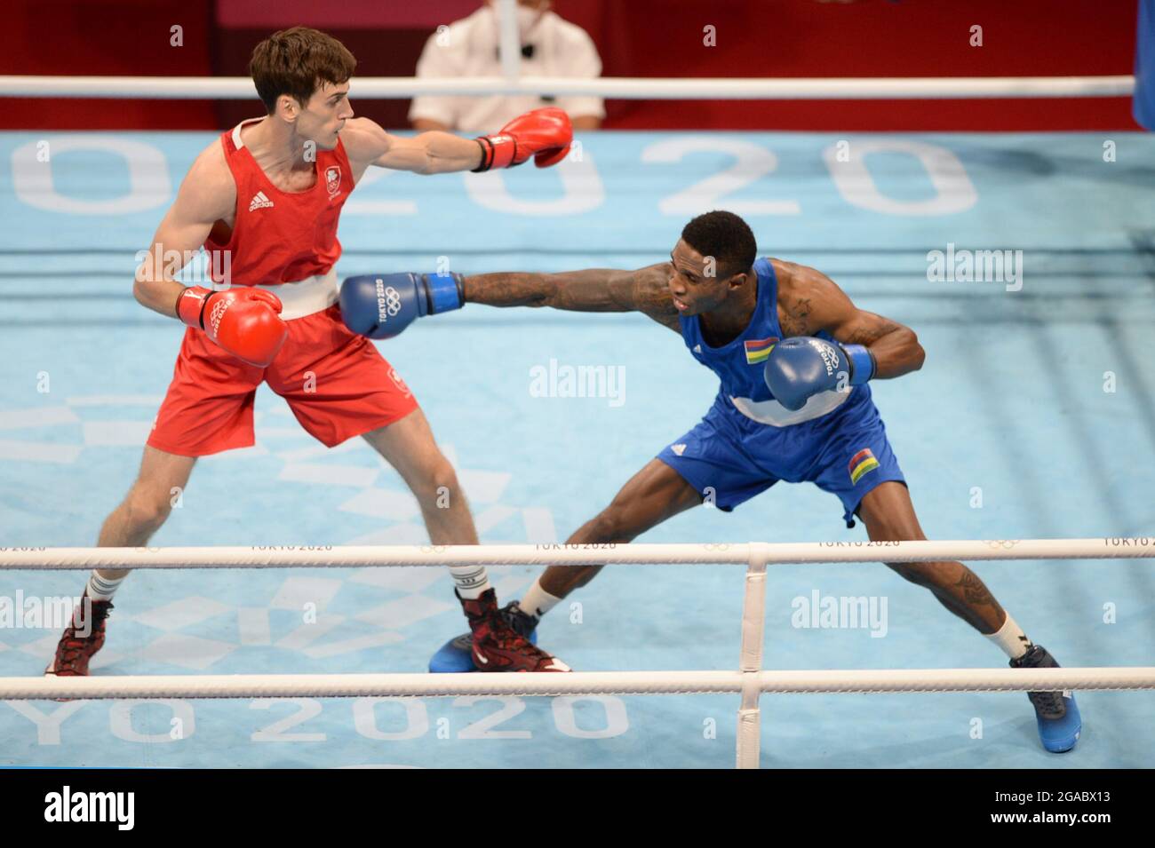 Tokyo, Japan. 30th July, 2021. Boxing: Olympics, undercard ...