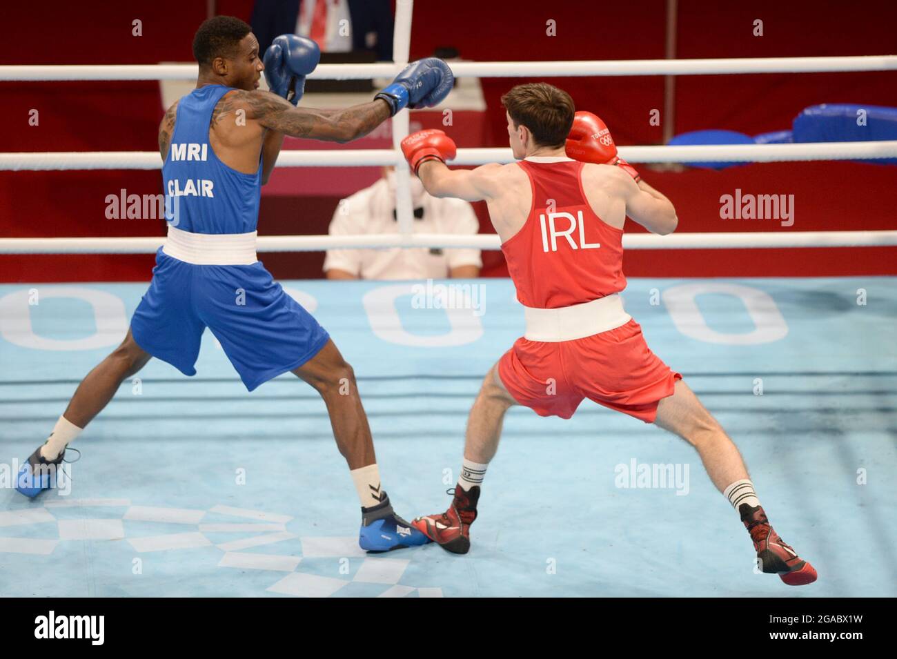 Tokyo, Japan. 30th July, 2021. Boxing: Olympics, undercard ...