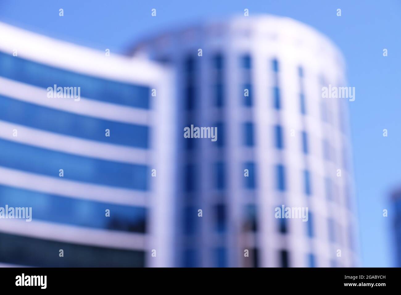 Abstract blurry business center background Stock Photo - Alamy