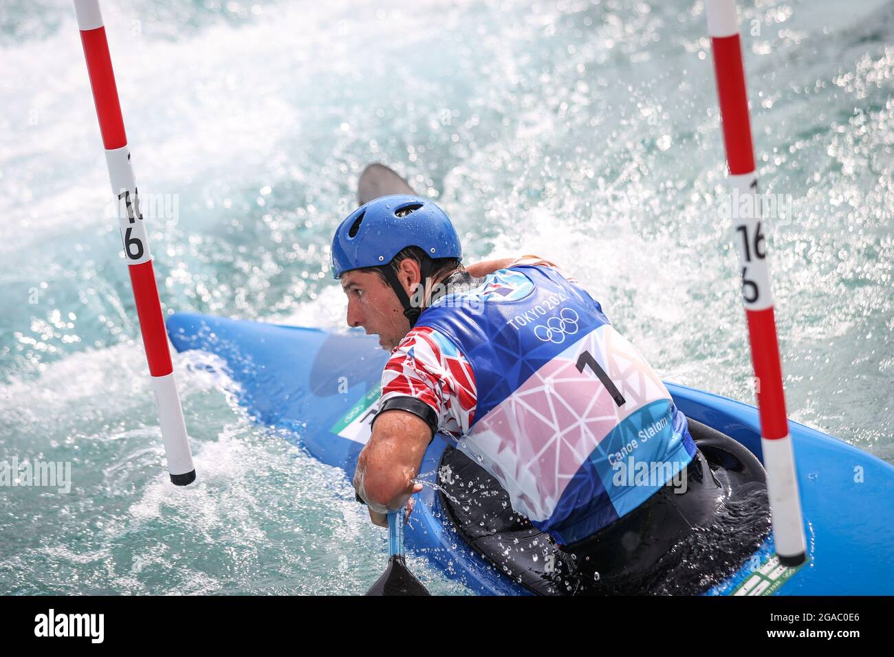 Tokyo, Japan. 30th July, 2021. Jiri Prskavec of the Czech Republic ...