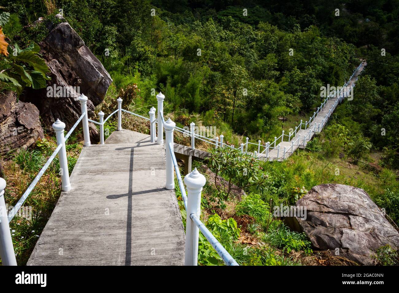 Rock stairway hi-res stock photography and images - Alamy