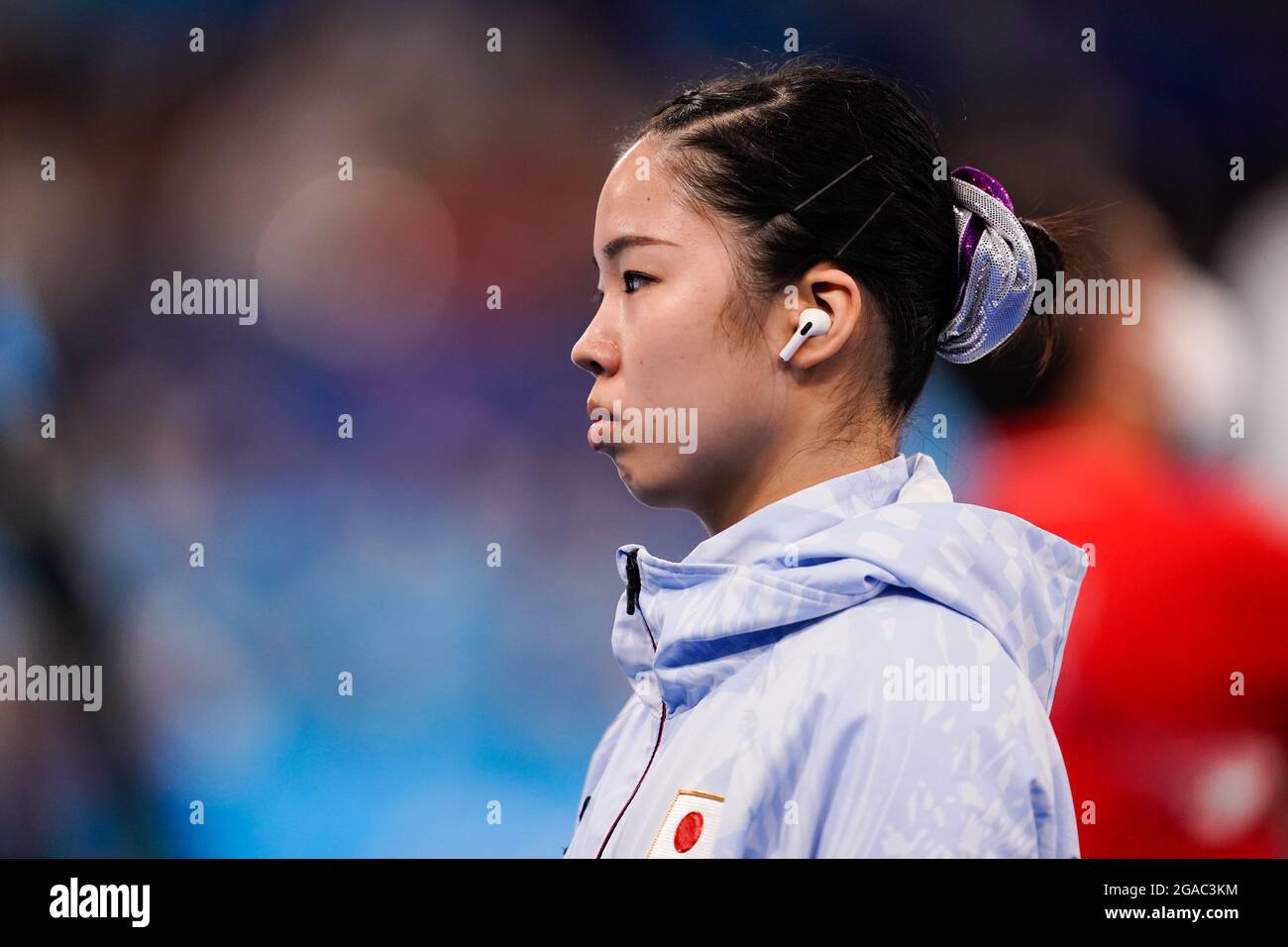 Tokyo, Japan. 30th July, 2021. Megu Uyama (JPN) Trampoline : Women's ...