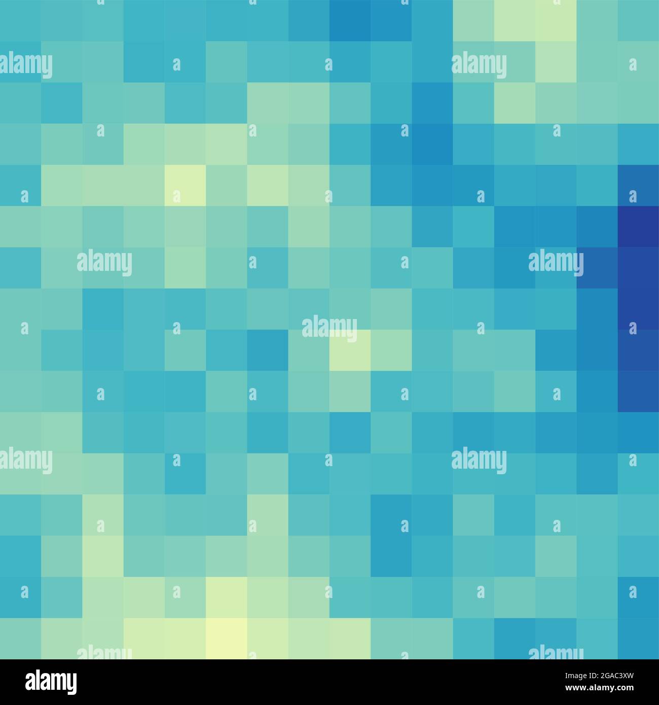 Abstract Geometrical generative computational art illustration Stock ...