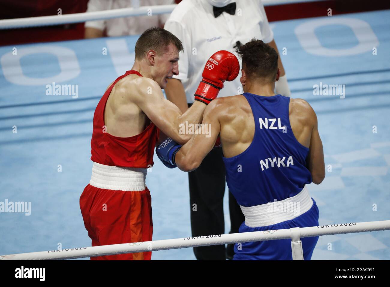 Tokyo -Japan July 30, 2021, Tokyo2020 Olympic Games, 75-kiloweight ...