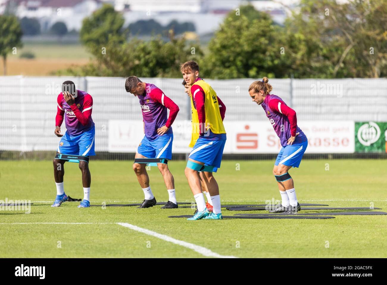 Fc barcelona training hi-res stock photography and images - Alamy