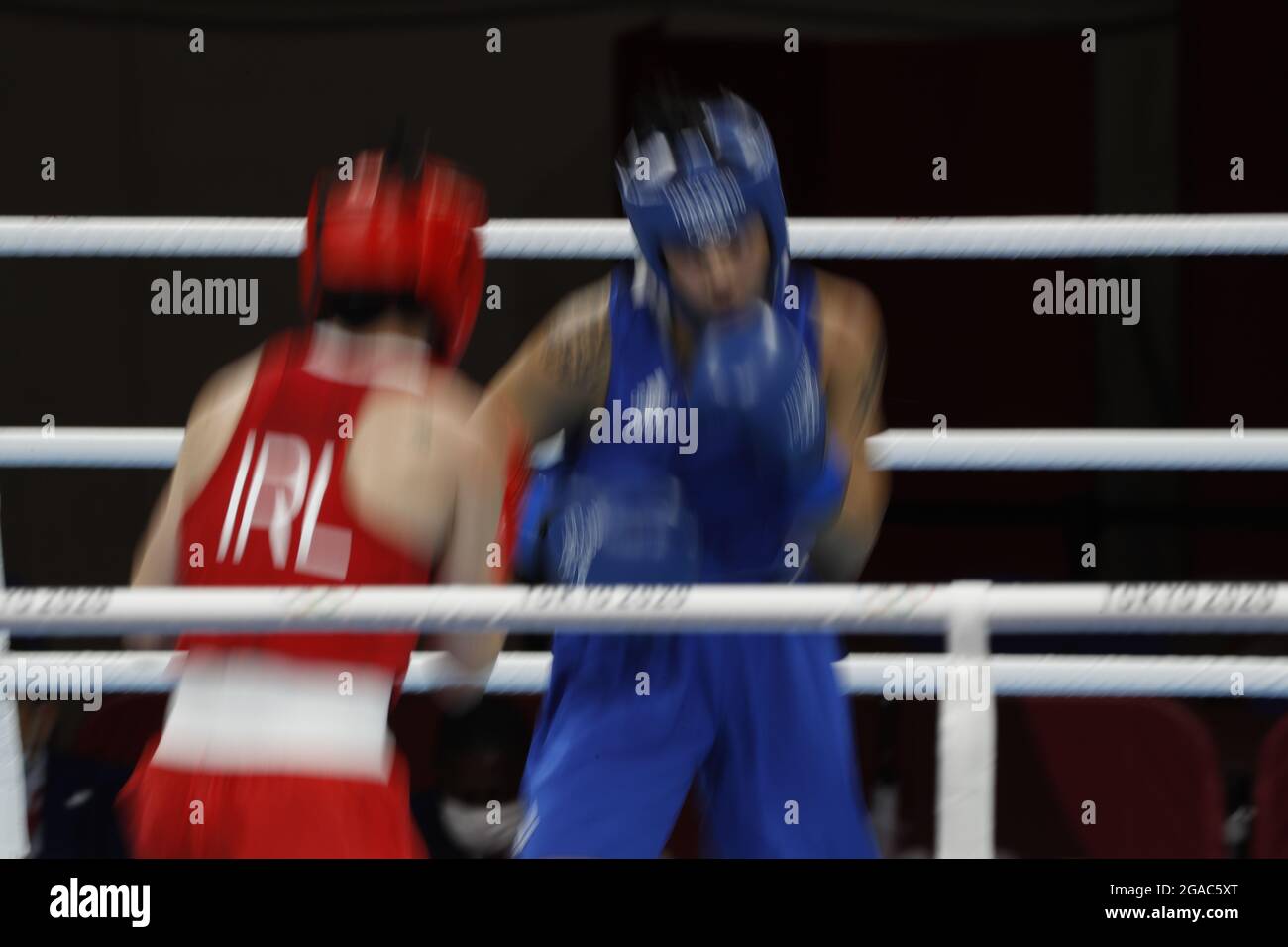Tokyo -Japan July 30, 2021, Tokyo2020 Olympic Games, 75-kiloweight ...