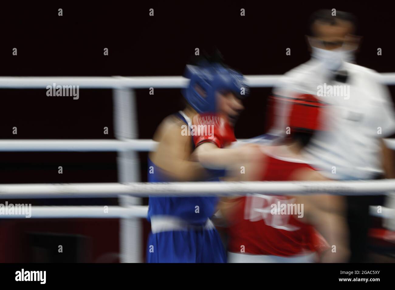 Tokyo -Japan July 30, 2021, Tokyo2020 Olympic Games, 75-kiloweight ...