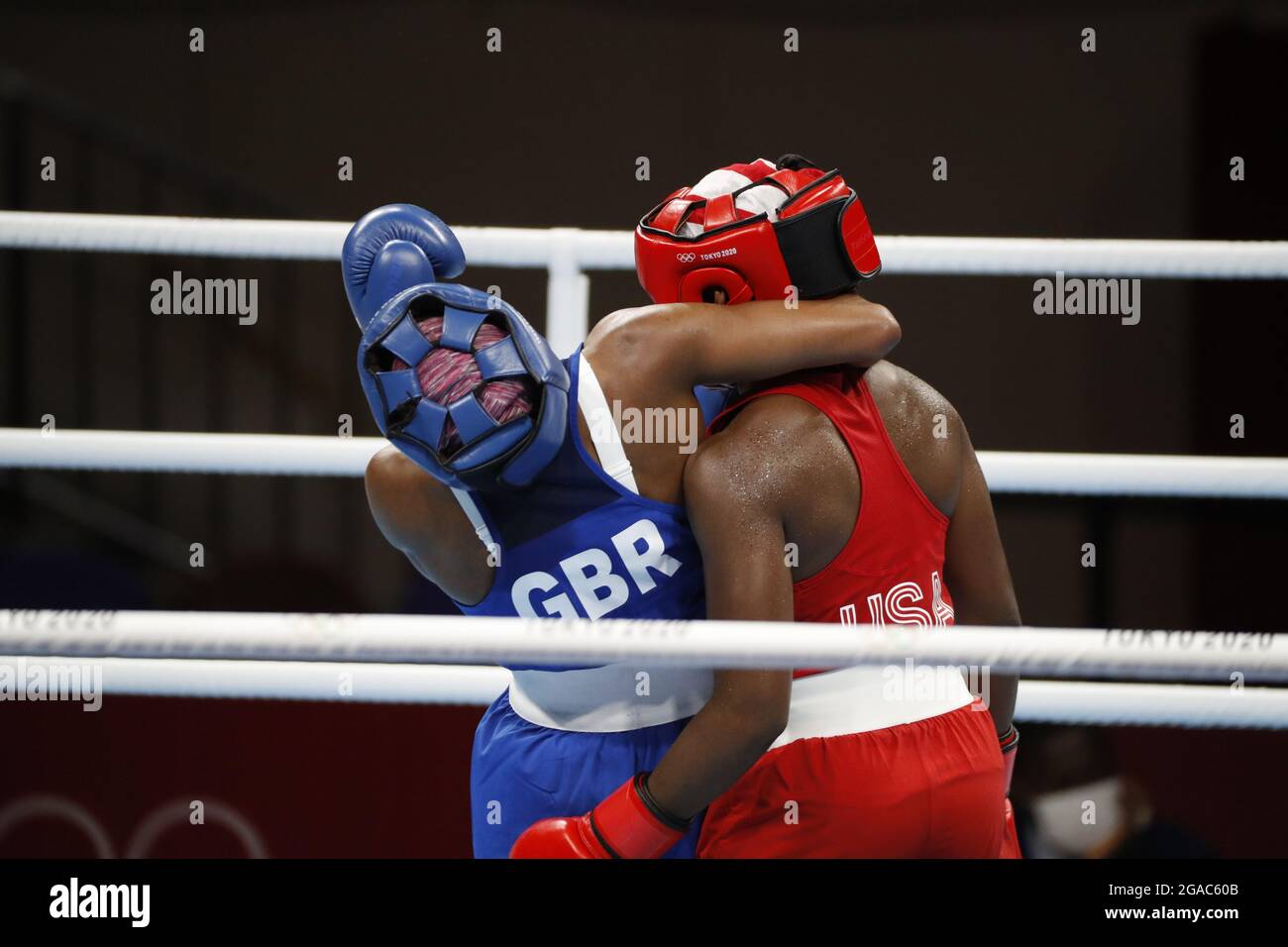 Tokyo -Japan July 30, 2021, Tokyo2020 Olympic Games, 75-kiloweight ...