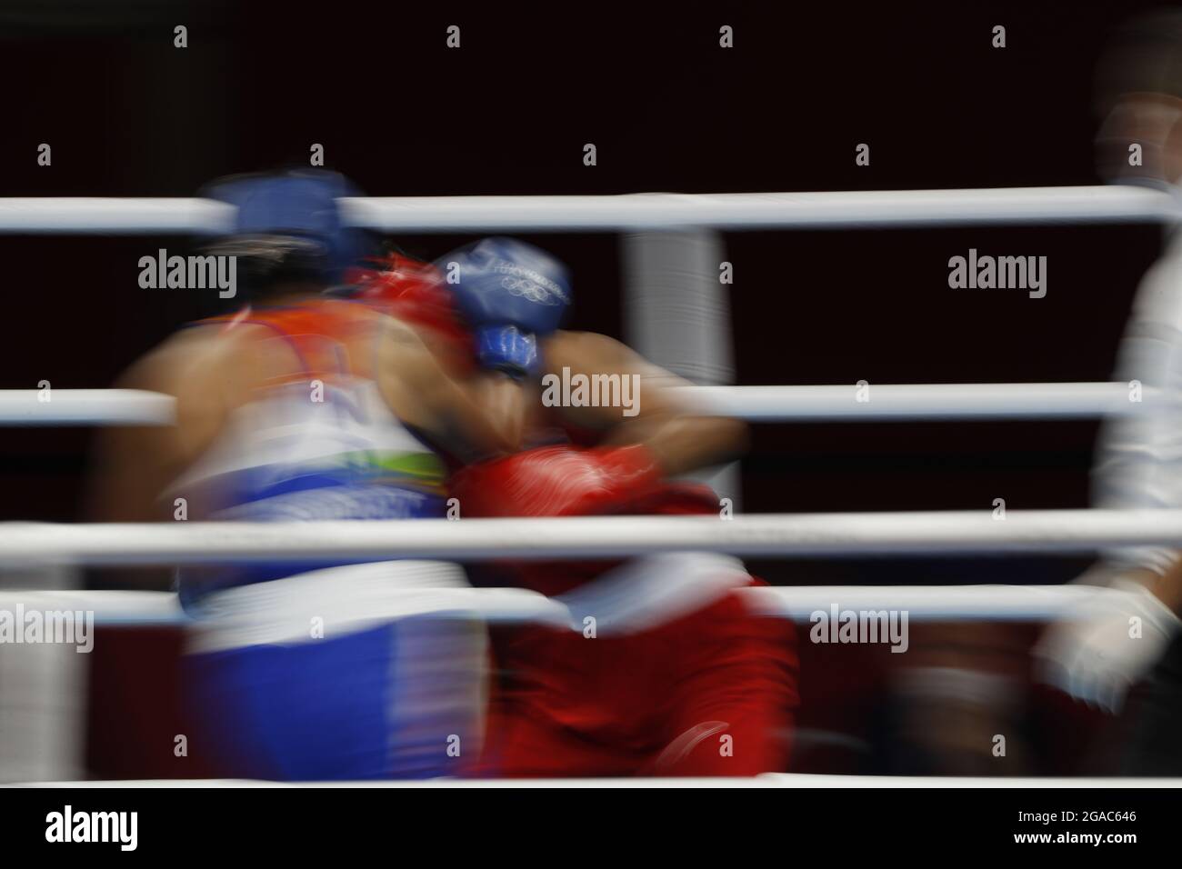 Tokyo -Japan July 30, 2021, Tokyo2020 Olympic Games, 75-kiloweight ...