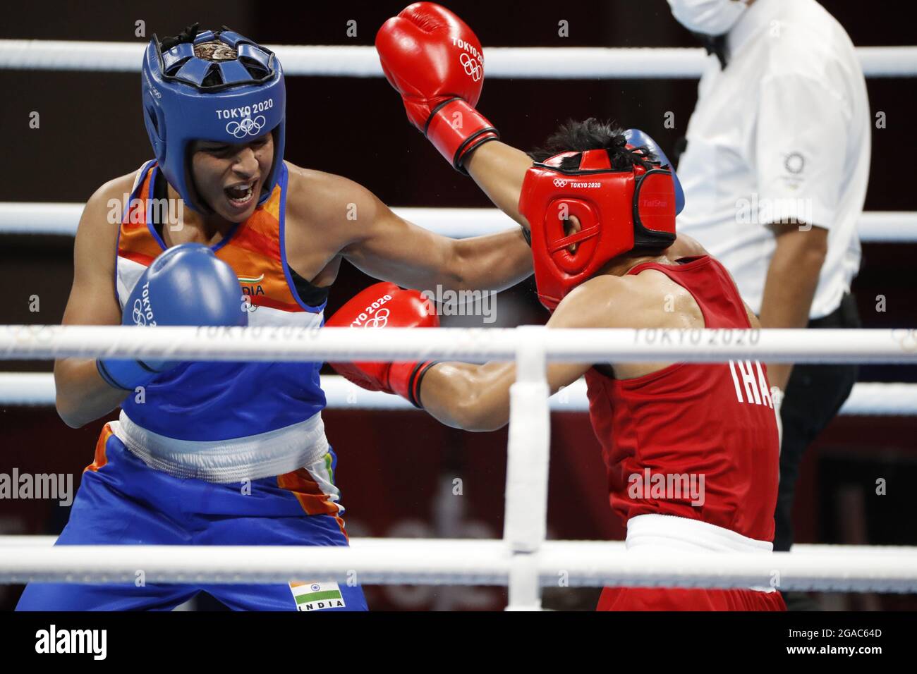 Tokyo -Japan July 30, 2021, Tokyo2020 Olympic Games, 75-kiloweight ...