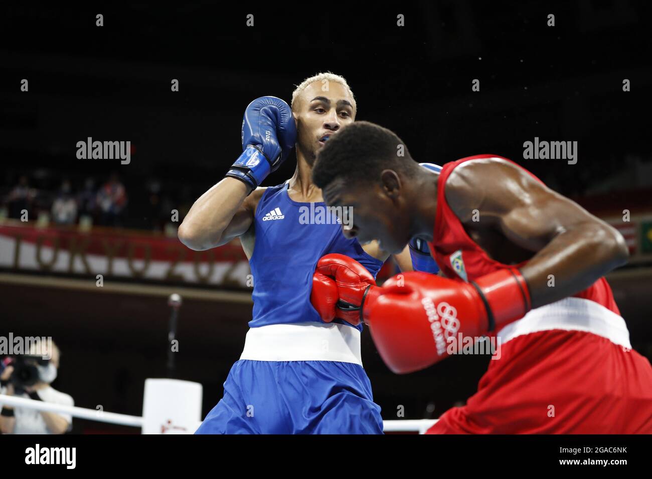 Tokyo -Japan July 30, 2021, Tokyo2020 Olympic Games, 75-kiloweight ...