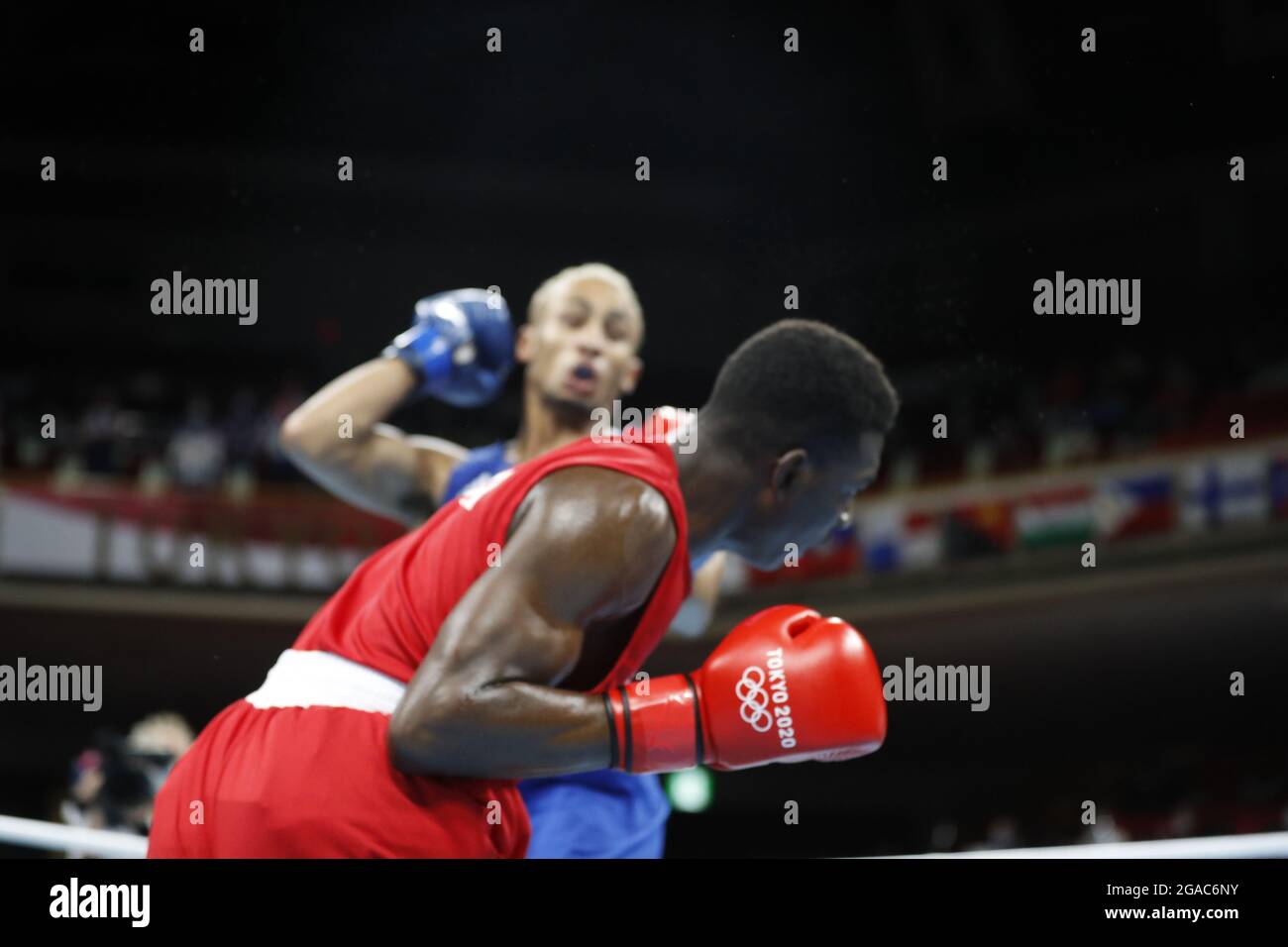 Tokyo -Japan July 30, 2021, Tokyo2020 Olympic Games, 75-kiloweight ...