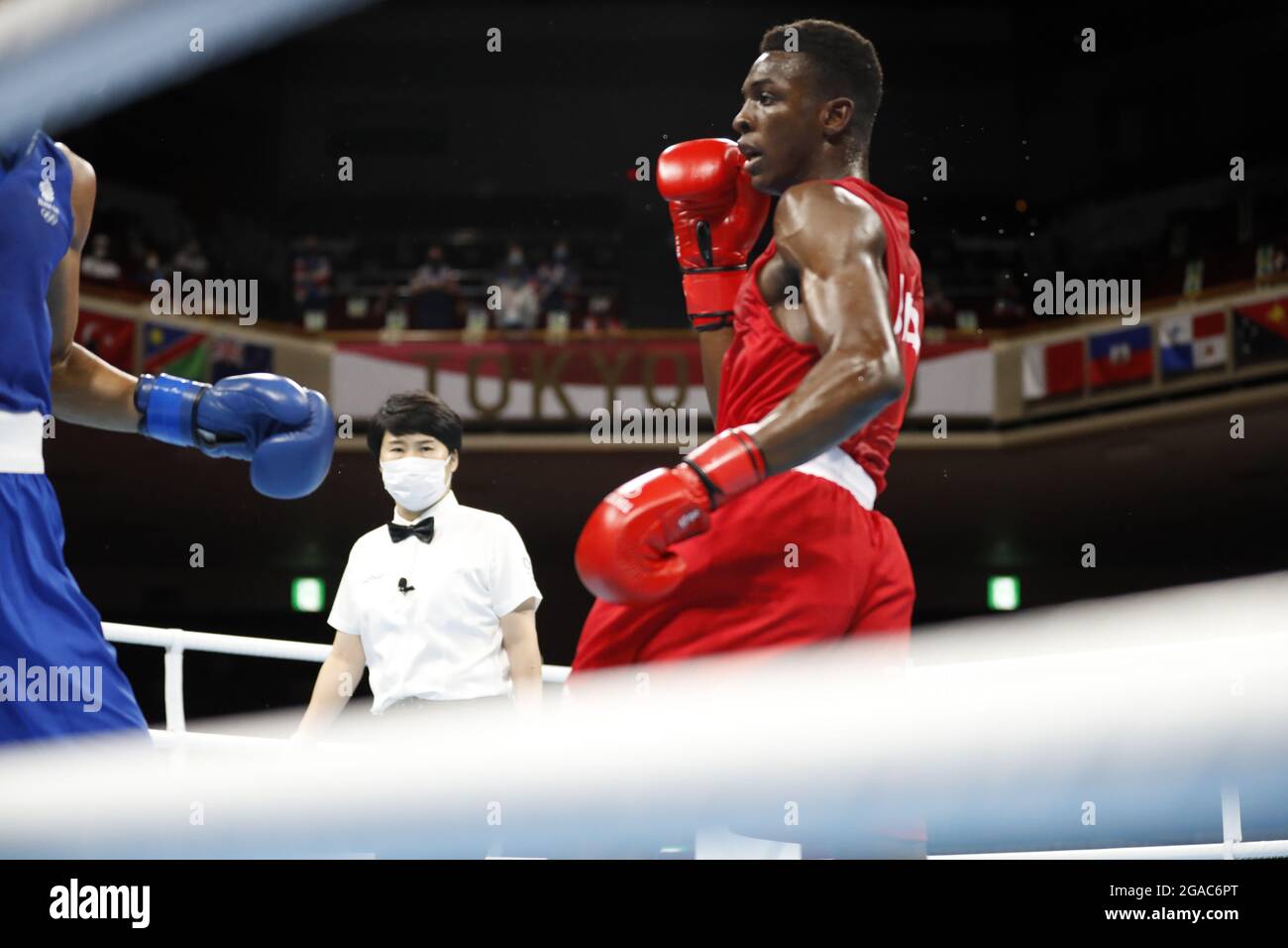 Tokyo -Japan July 30, 2021, Tokyo2020 Olympic Games, 75-kiloweight ...