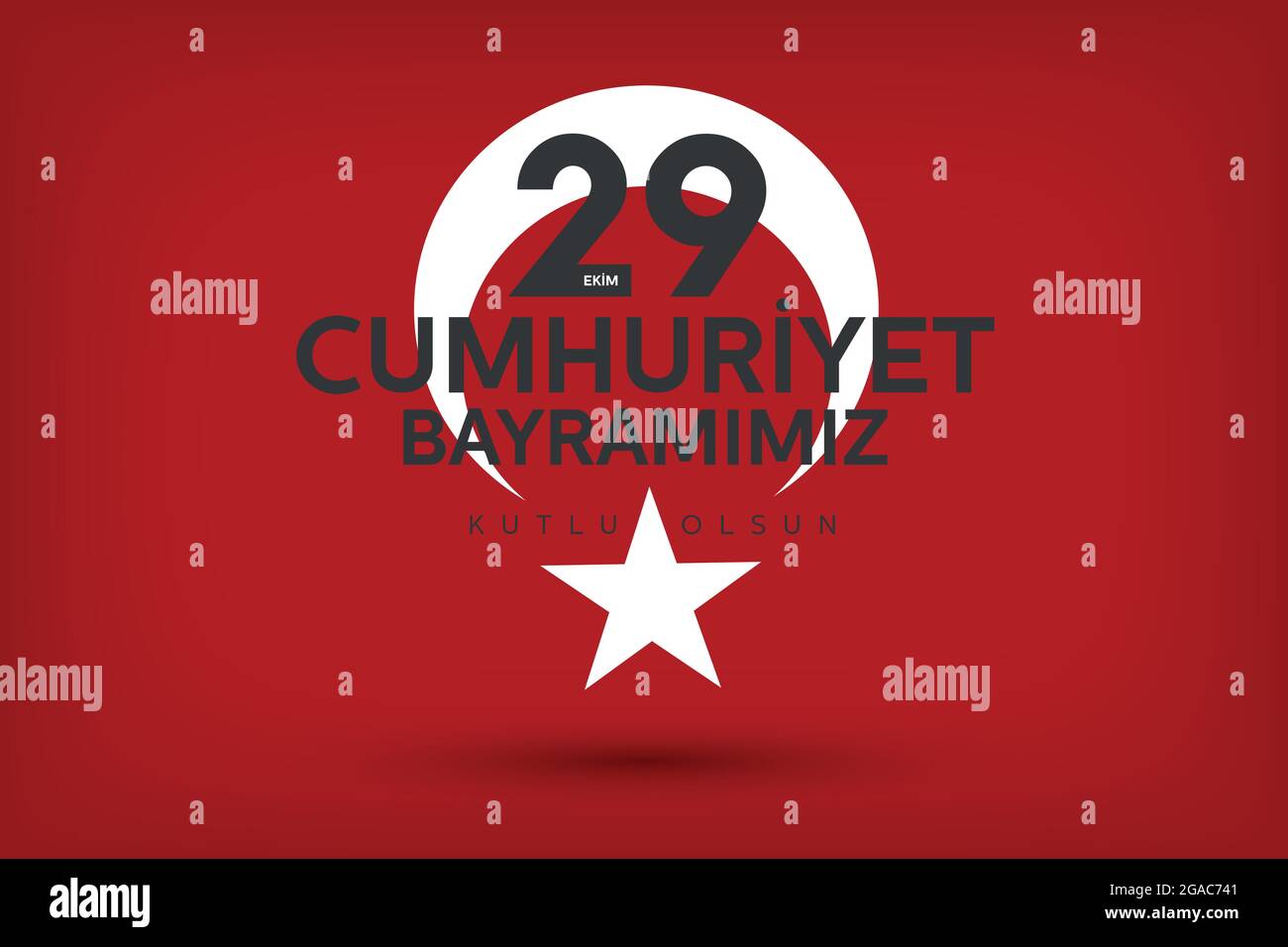 October 29 Republic Day Celebration Banner Design, Happy New Year. 29 ...