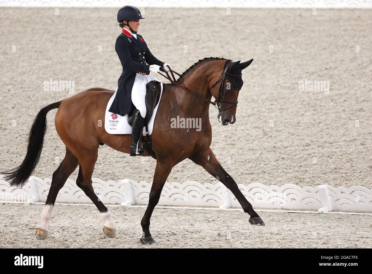 Tokio, Japan. 30th July, 2021. Equestrian/Eventing: Olympic ...