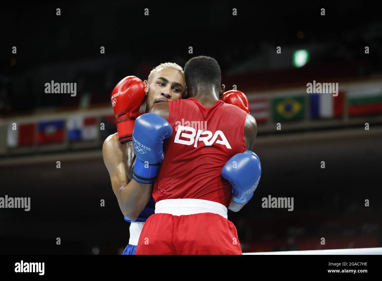 Tokyo -Japan July 30, 2021, Tokyo2020 Olympic Games, 75-kiloweight ...