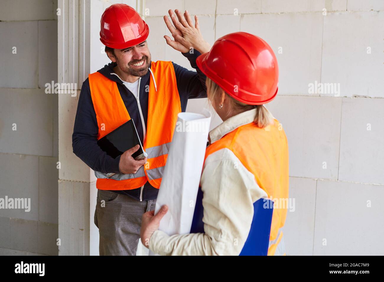 Success in construction hi-res stock photography and images - Alamy