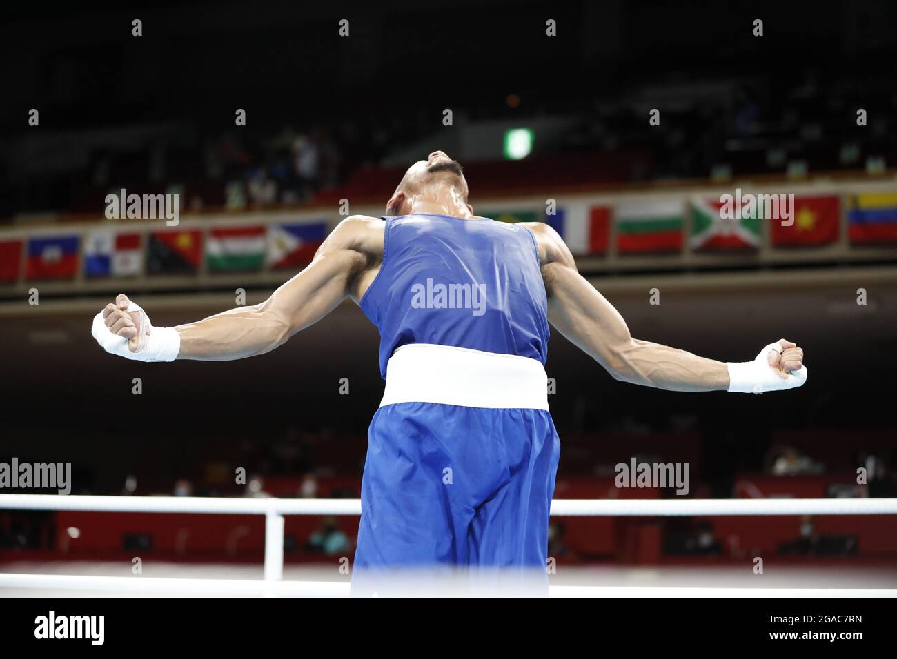 Tokyo -Japan July 30, 2021, Tokyo2020 Olympic Games, 75-kiloweight ...