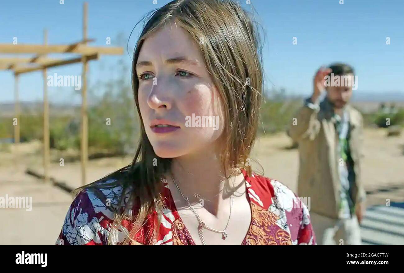 SHE DIES TOMORROW 2020 Neon film with Kate Lyn Sheil as Amy Stock Photo ...