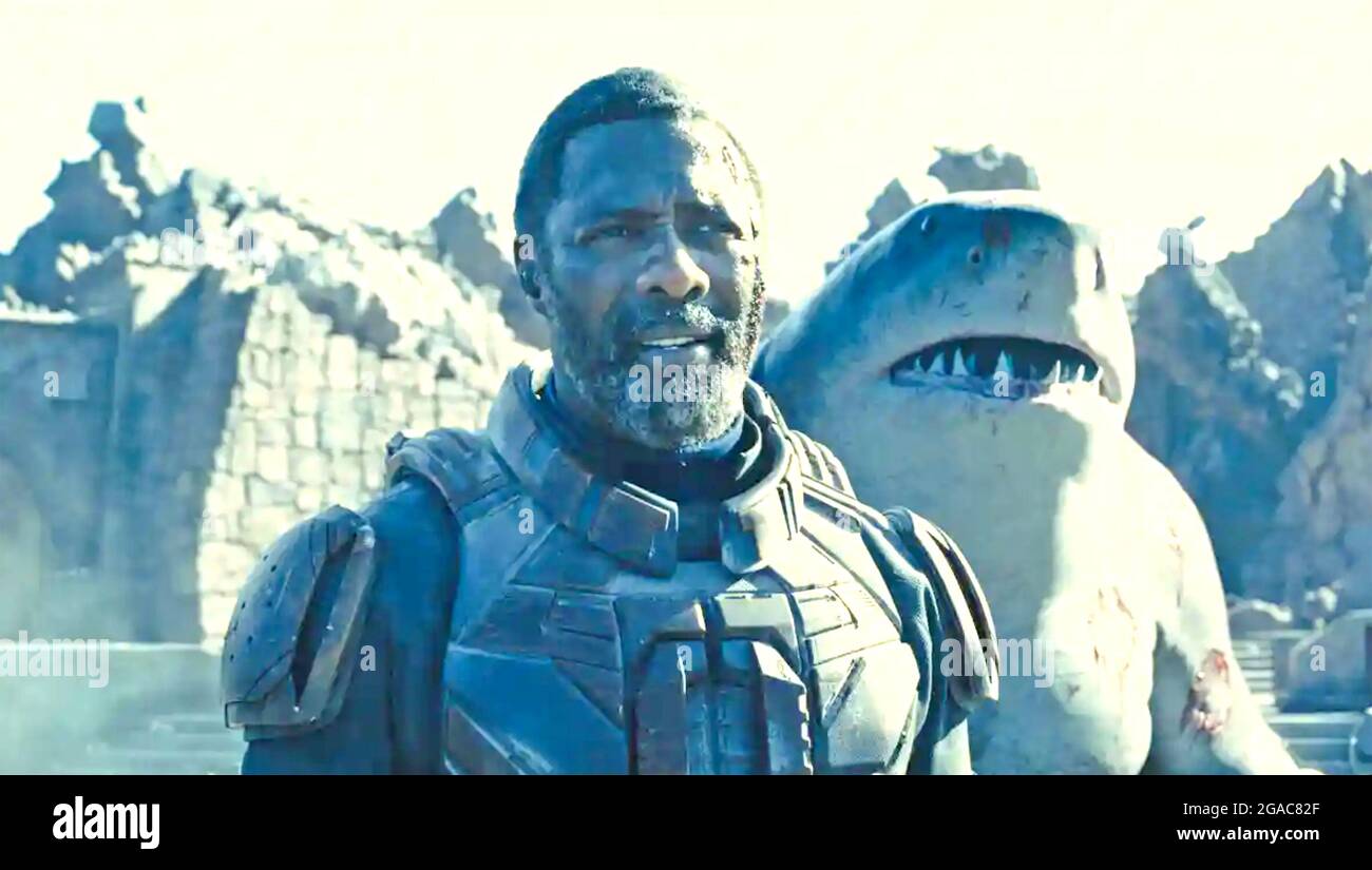 THE SUICIDE SQUAD 2021 Warner Bros Pictures film with Idris Elba as ...