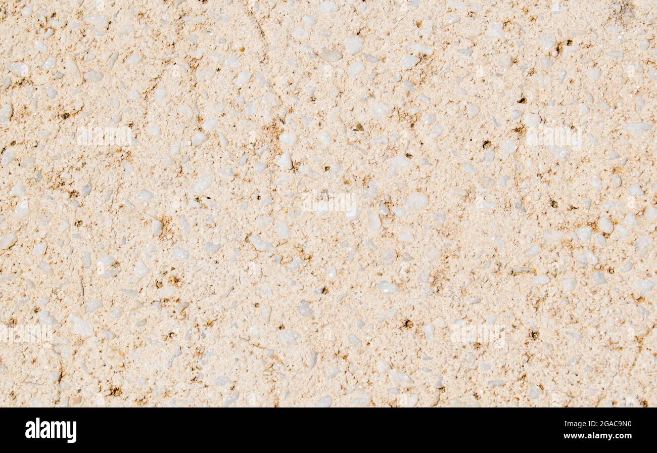 Background or texture of a beach rock with solidified minerals Stock ...