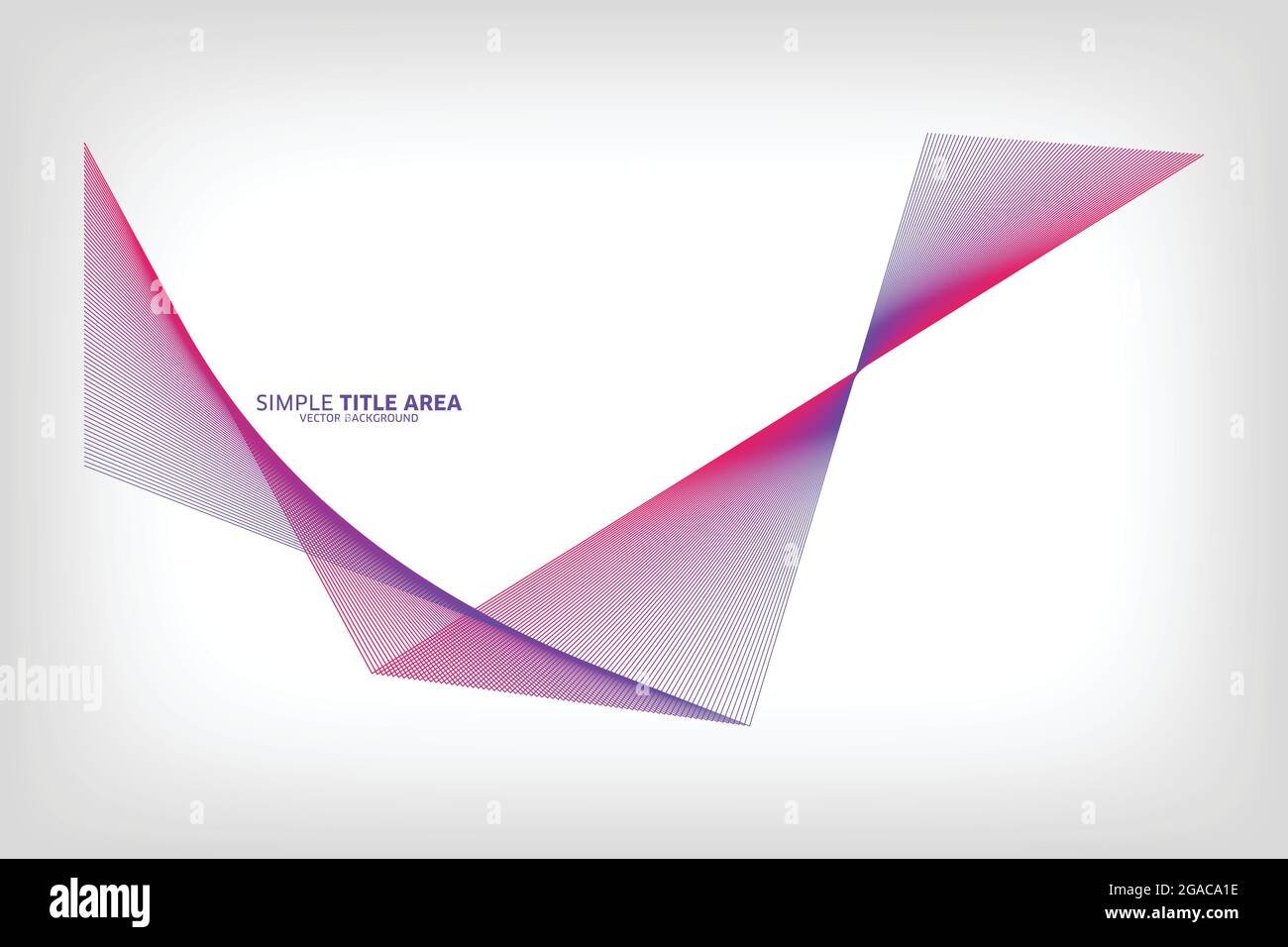 Abstract Modern Line, Text Vector Backgrounds. Wave Designed On White ...