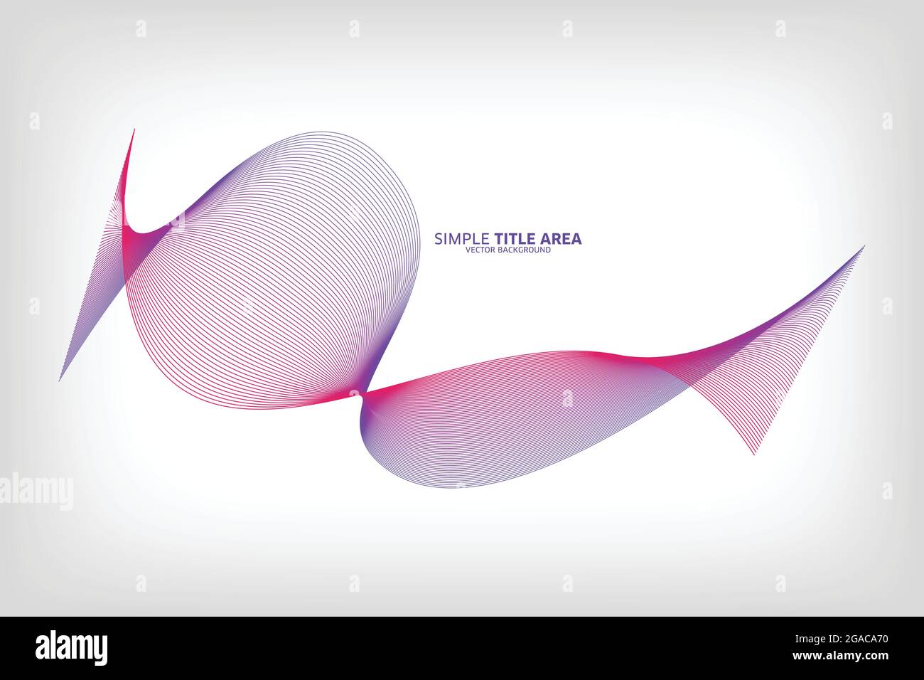 Abstract Modern Line, Text Vector Backgrounds. Wave Designed On White ...