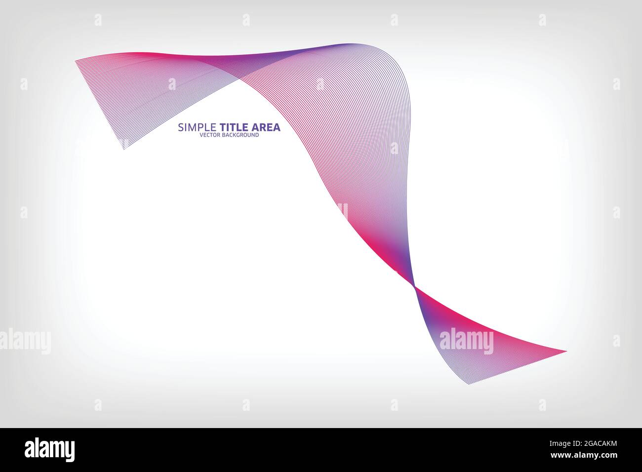 Abstract Modern Line, Text Vector Backgrounds. Wave Designed On White ...