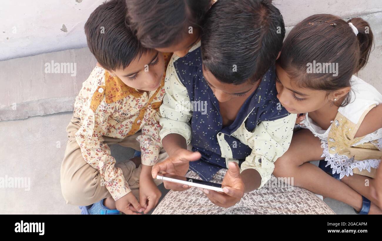 Children tablet india hi-res stock photography and images - Alamy