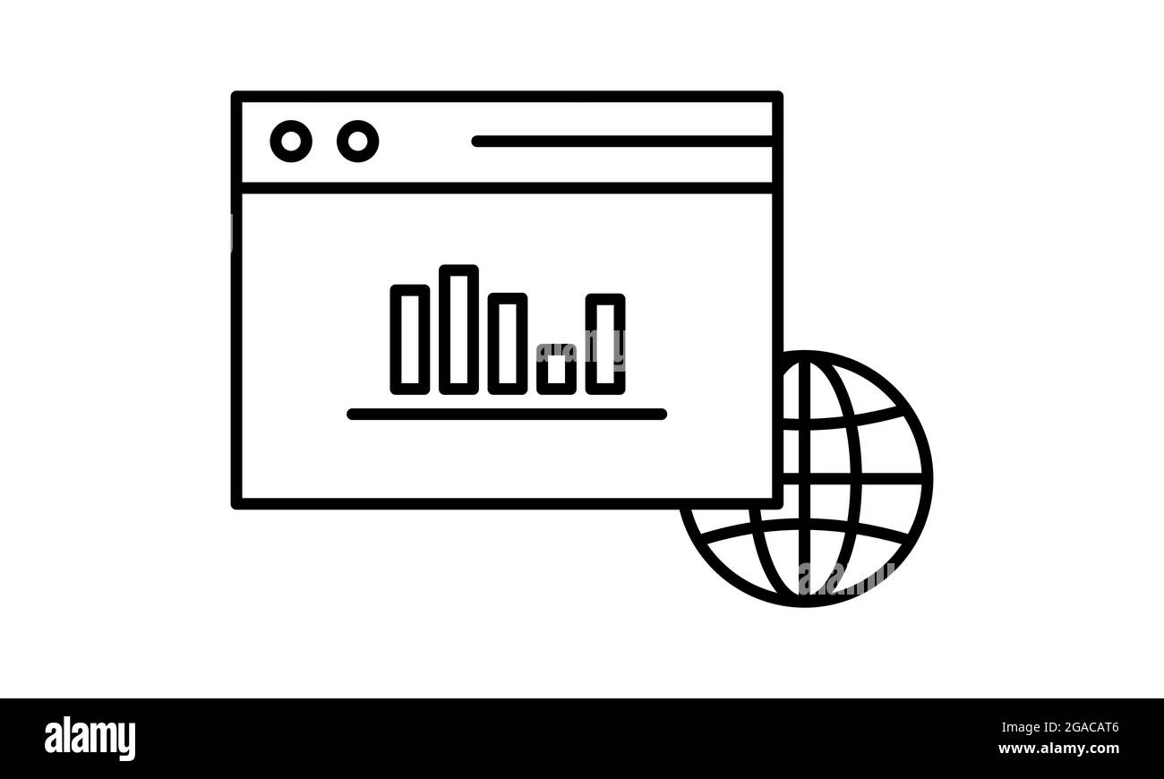 Financial data analytics concept Cut Out Stock Images & Pictures - Alamy