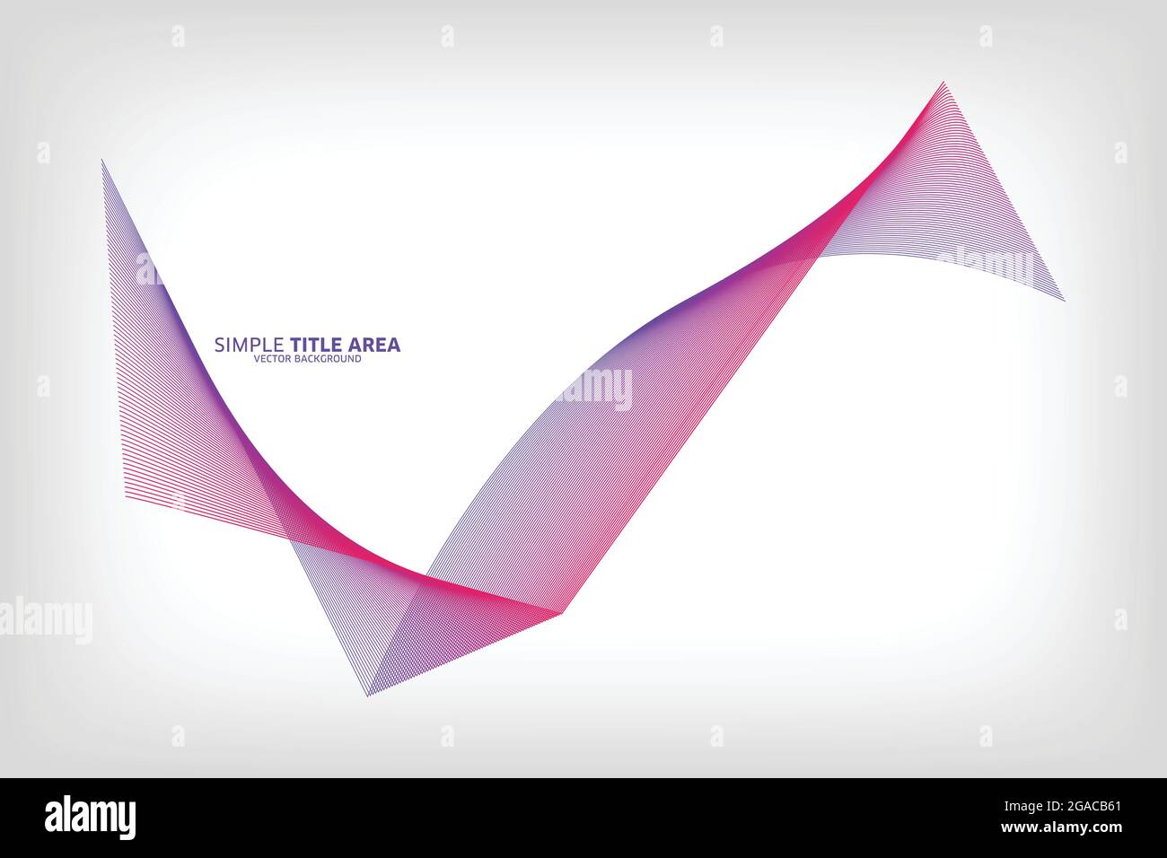 Abstract Modern Line, Text Vector Backgrounds. Wave Designed On White ...