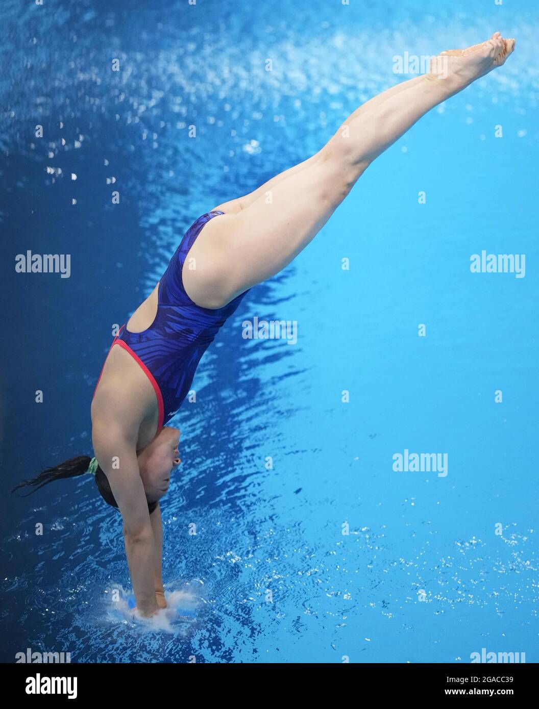 Tokyo, Japan. July 30, 2021: Sayaka Mikami of Japan performs in the ...