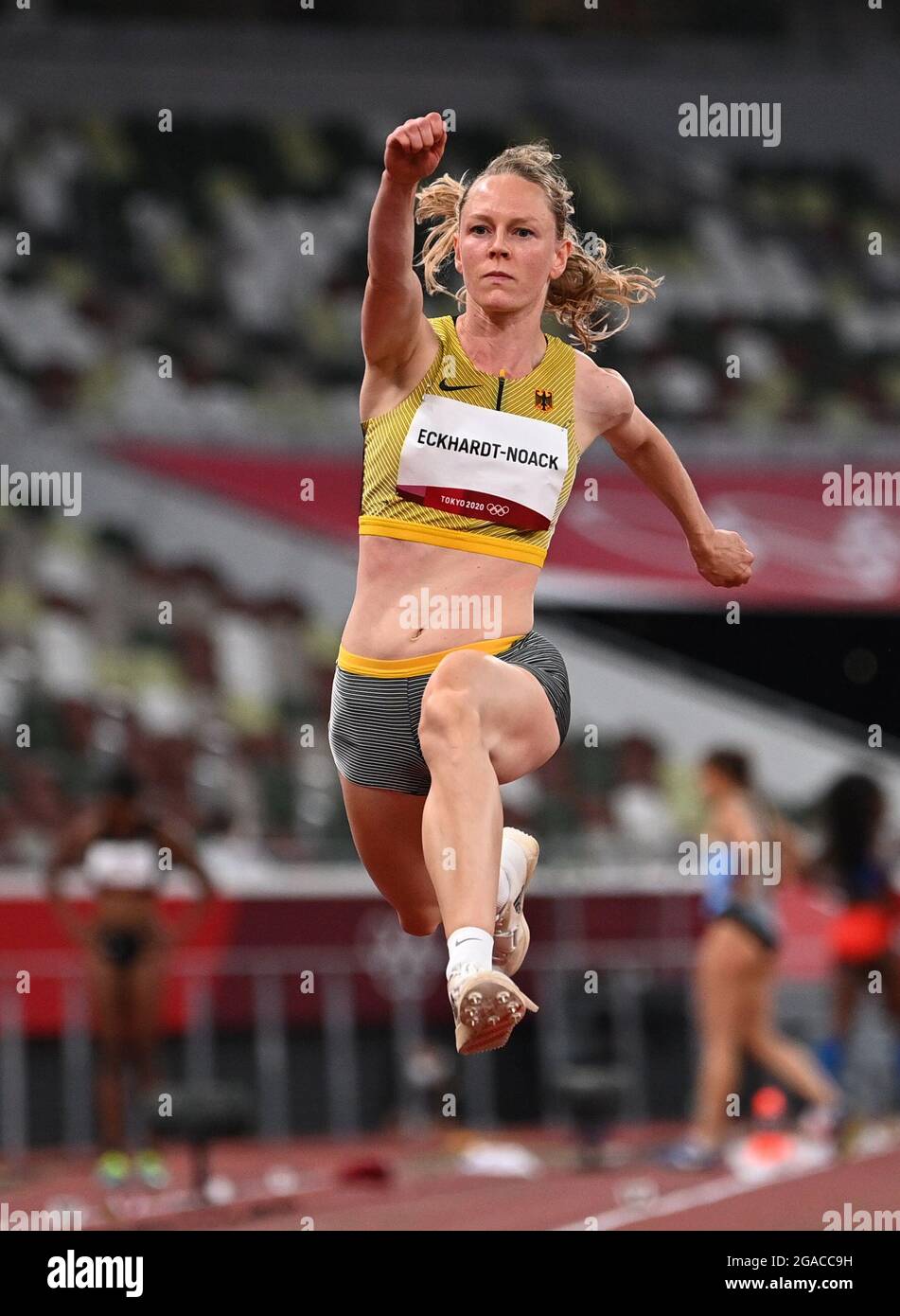 Neele eckhardt triple jump hi-res stock photography and images - Alamy