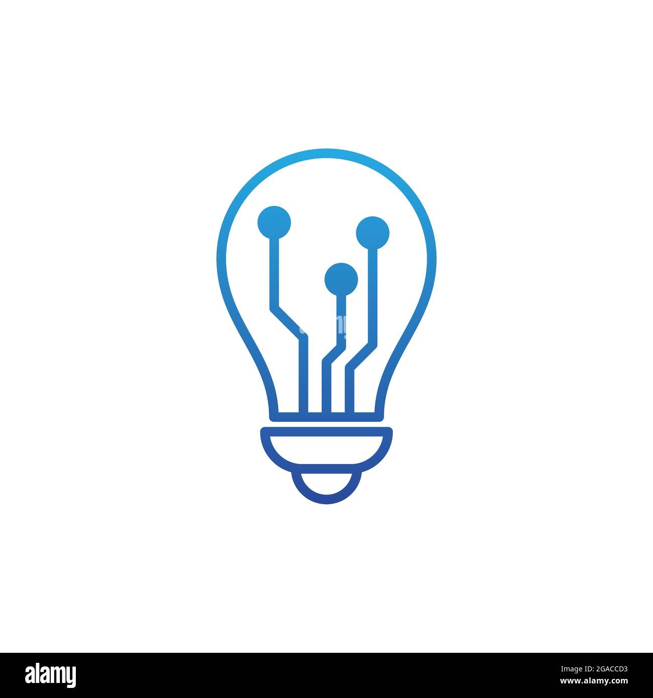 light bulb symbol vector design illustration Stock Vector Image & Art ...