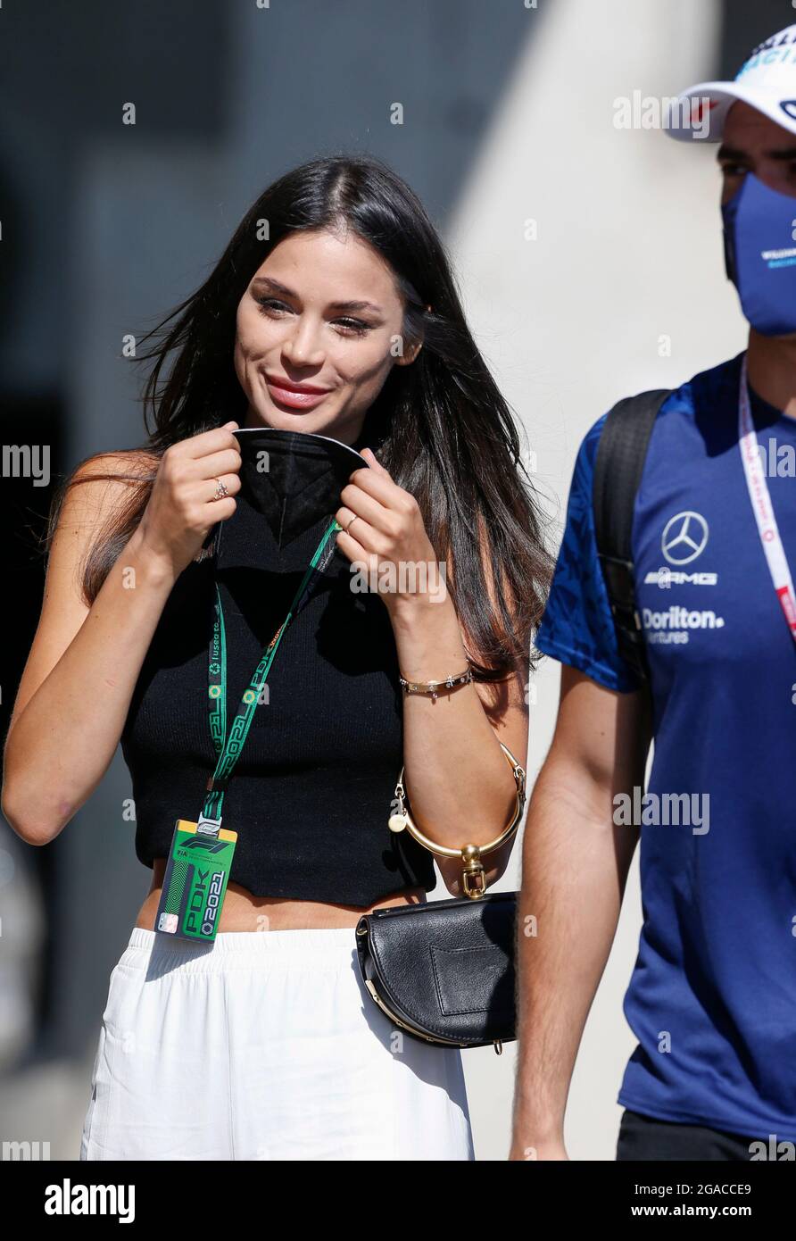 Budapest, Hungary. 30th July, 2021. # 6 Nicholas Latifi (CAN, Williams ...