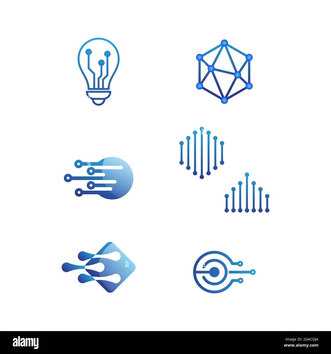 Circuit Logo Template vector illustration icon design Stock Vector ...