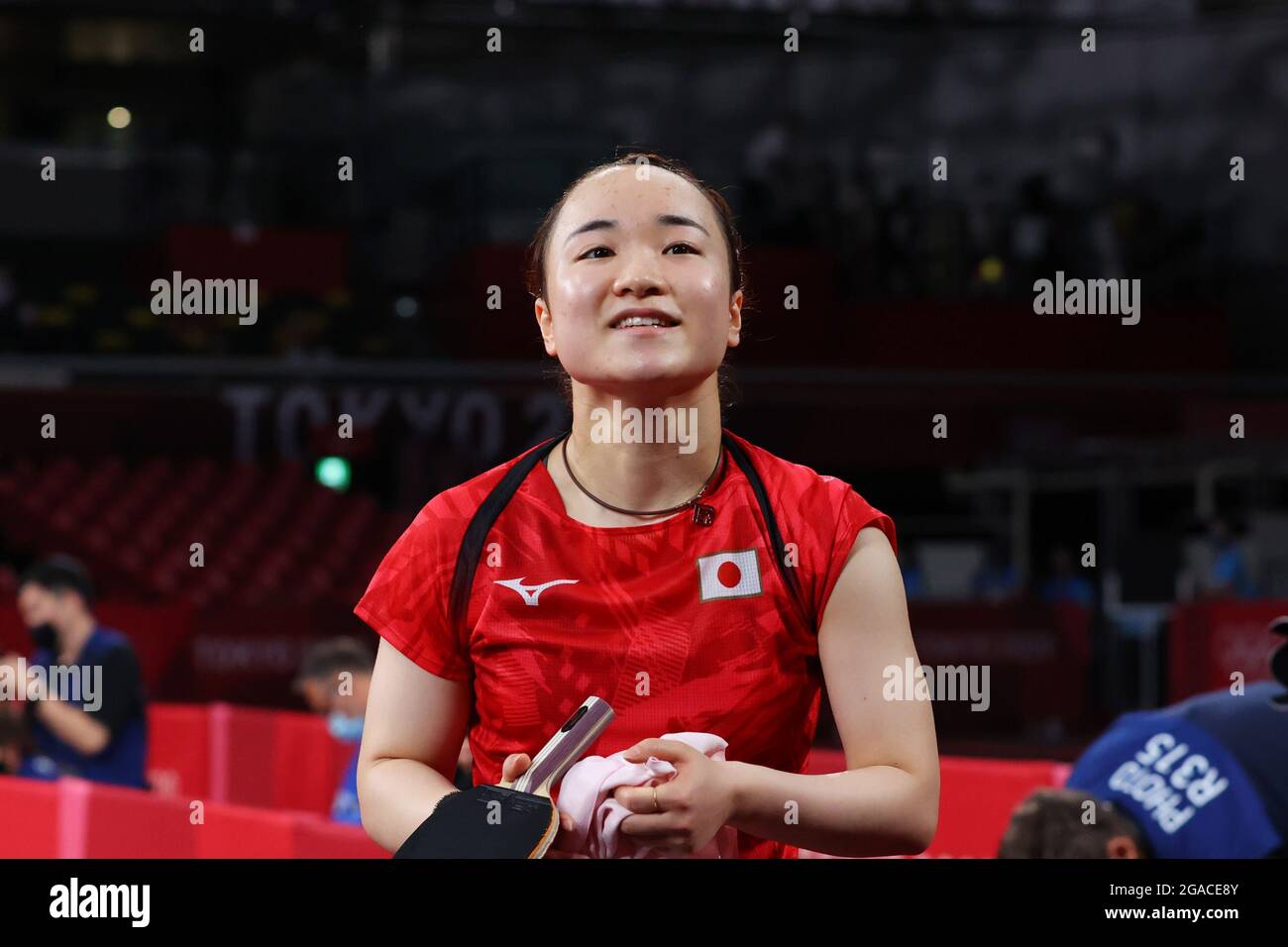 Mima Ito (JPN), JULY 28, 2021 - Table Tennis : Women's Singles Quarter ...