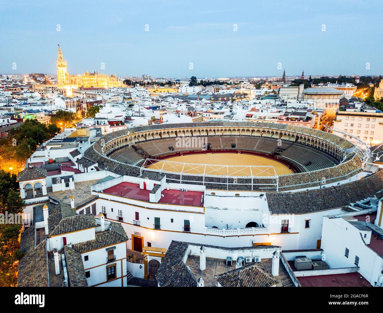 Sevilla stadium aerial hi-res stock photography and images - Alamy
