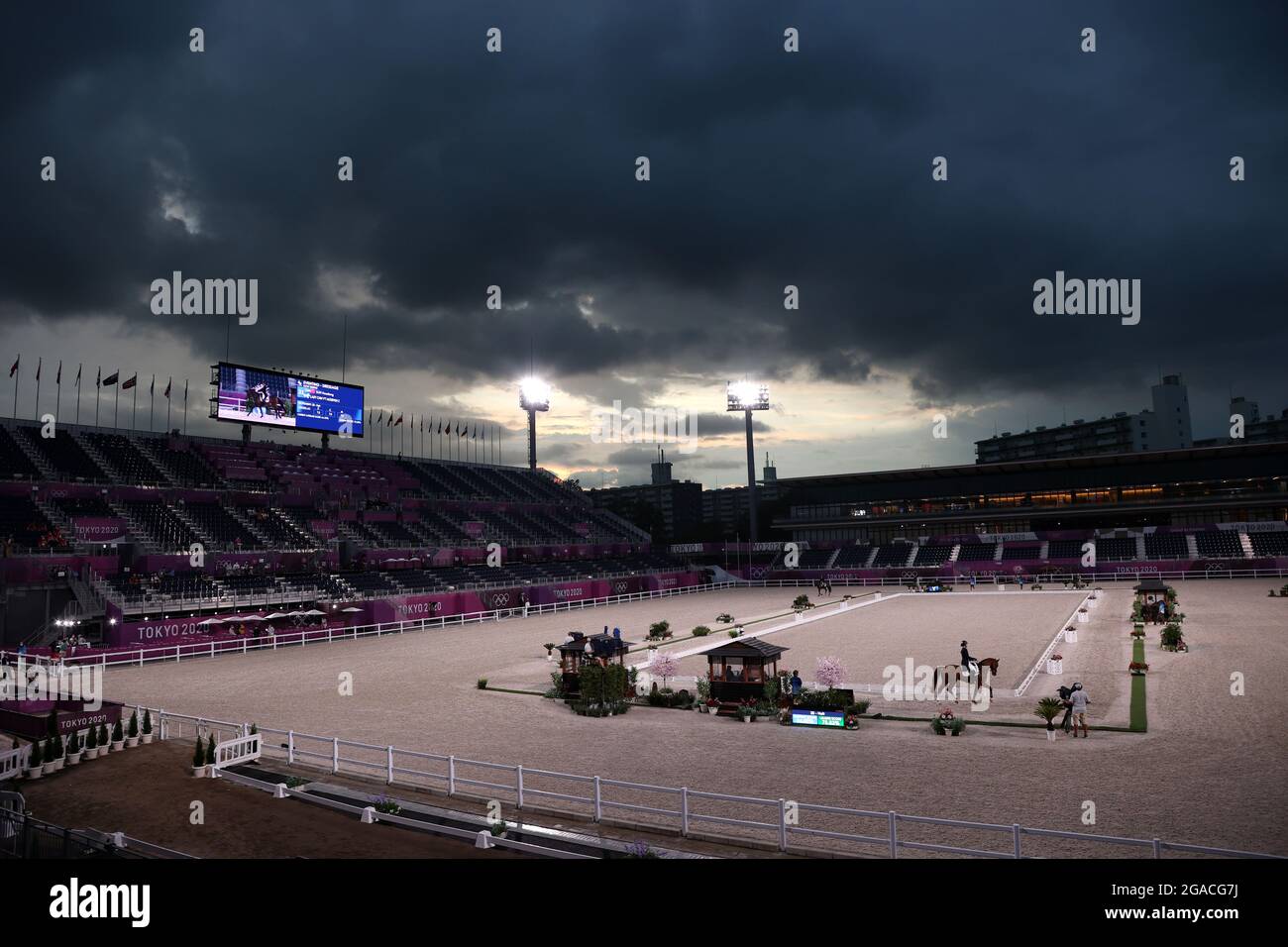 Tokio, Japan. 30th July, 2021. Equestrian sports/Eventing: Olympics ...